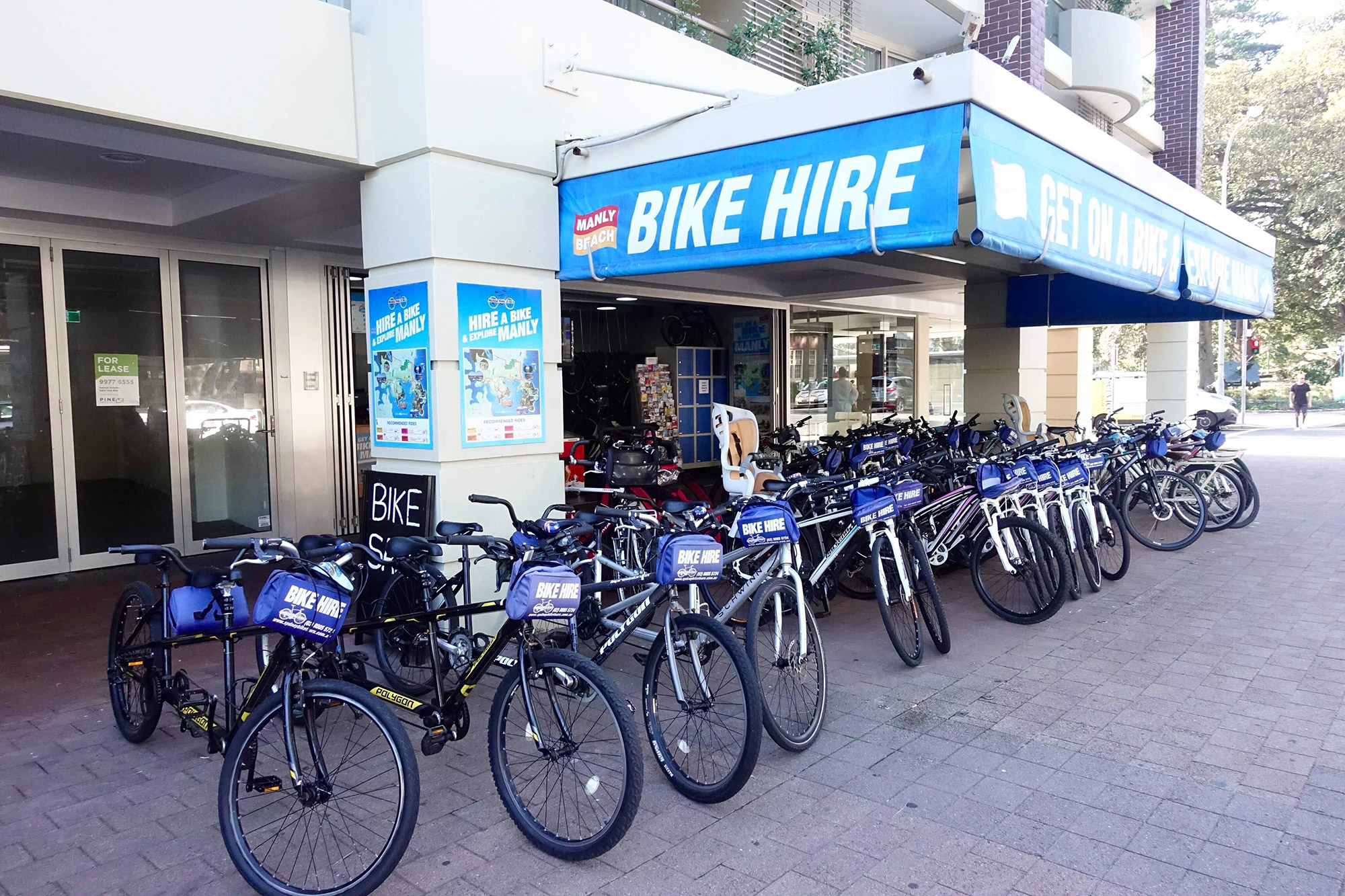 Faire du vélo à Manly | AustralieQC.ca